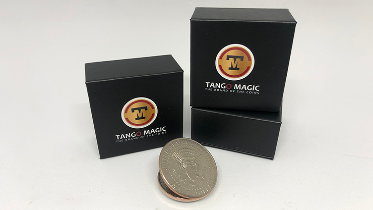 Expanded Half Dollar Shell (Tails) by Tango Magic | Wunderground Magic